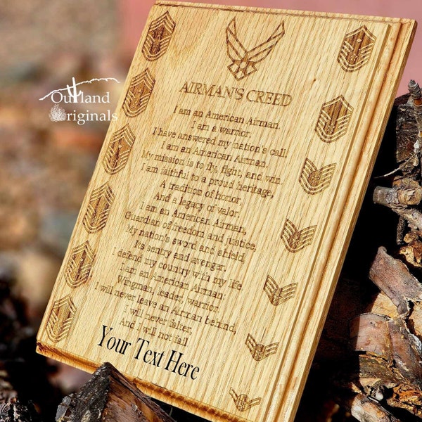 Air Force Creed - Etsy