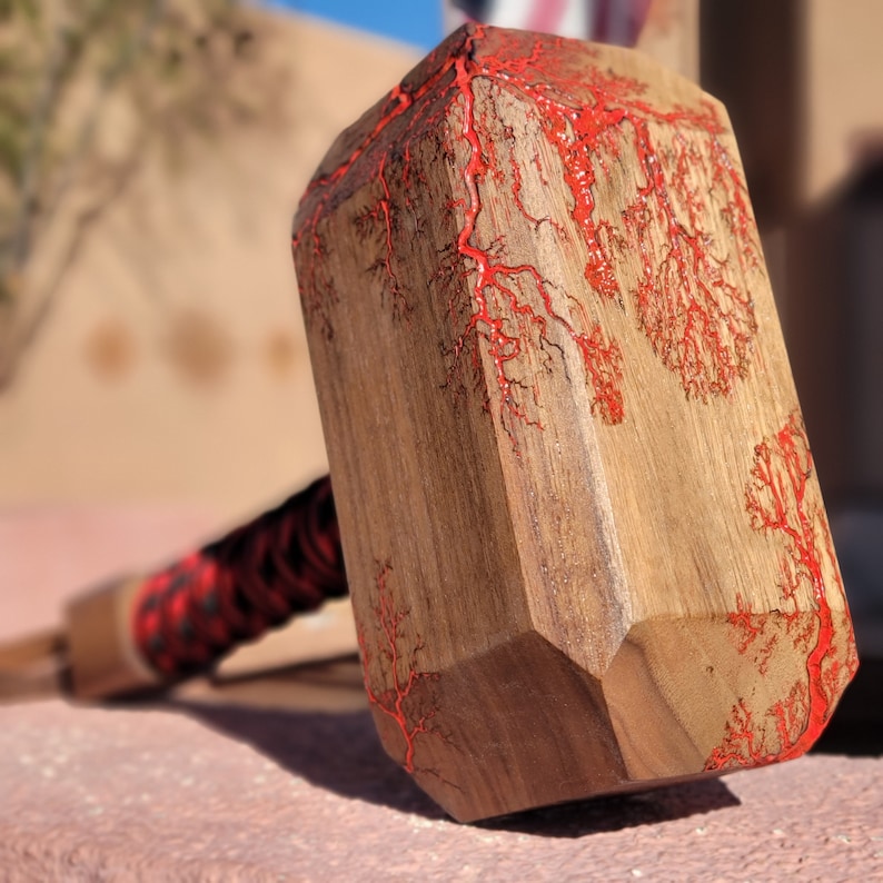 Limited Quantity Premium Mesquite, or Walnut, Thor Hammer. Personalized ...