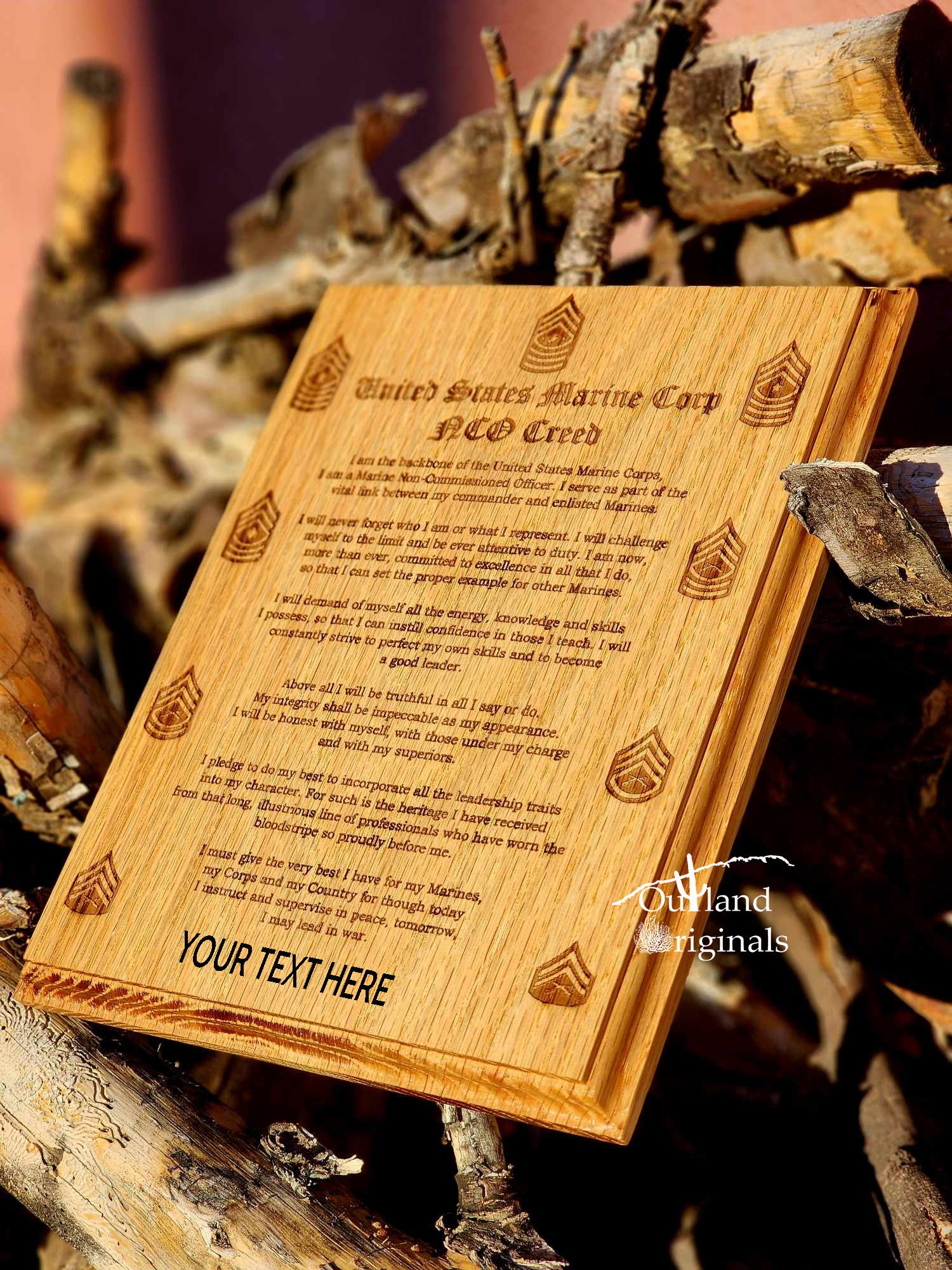 Usmc Nco Creed Print Usmc Nco Creed Etsy