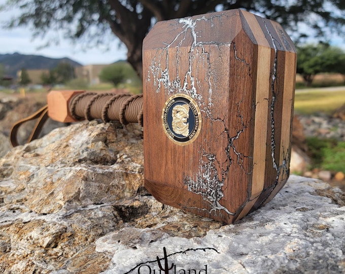 Mjolnir - Thor's Hammer With Display Stand - Solid Hardwood - Hand Made ...