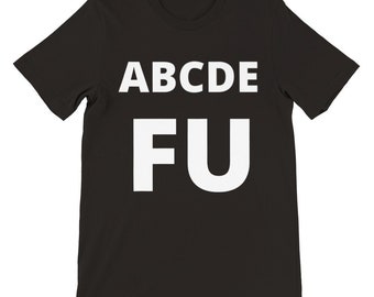 Abcde Fu T Shirt - Etsy