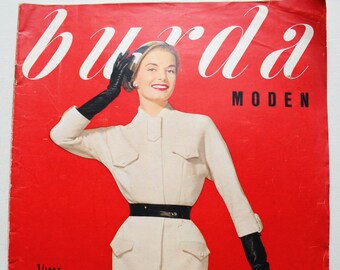 Burda Moden 1/ 1973 Instructions Cutting Sheets Fashion - Etsy