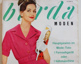 Burda Moden 12/ 1965 With Instructions, Cutting Sheets, Fashion Magazine, Fashion Booklet ...