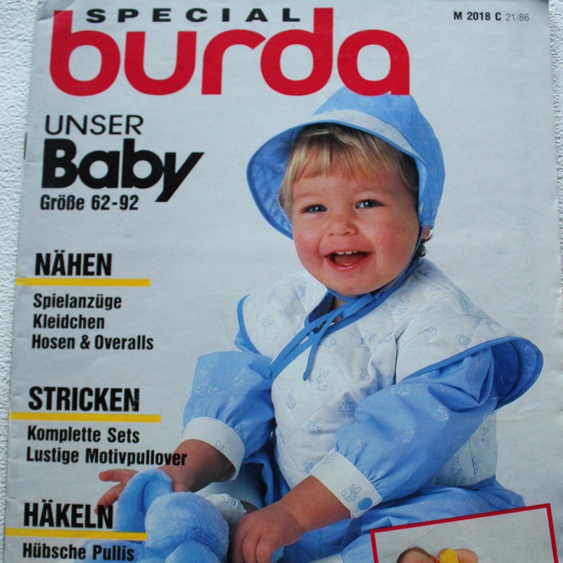 Burda 1986 - Etsy