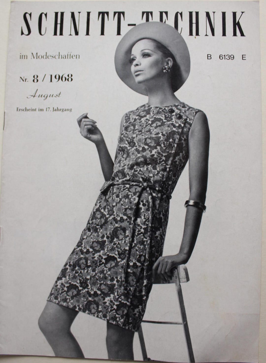 Vintage Magazine "pattern Cutting Techniques in Fashion Design" 8/1968 ...