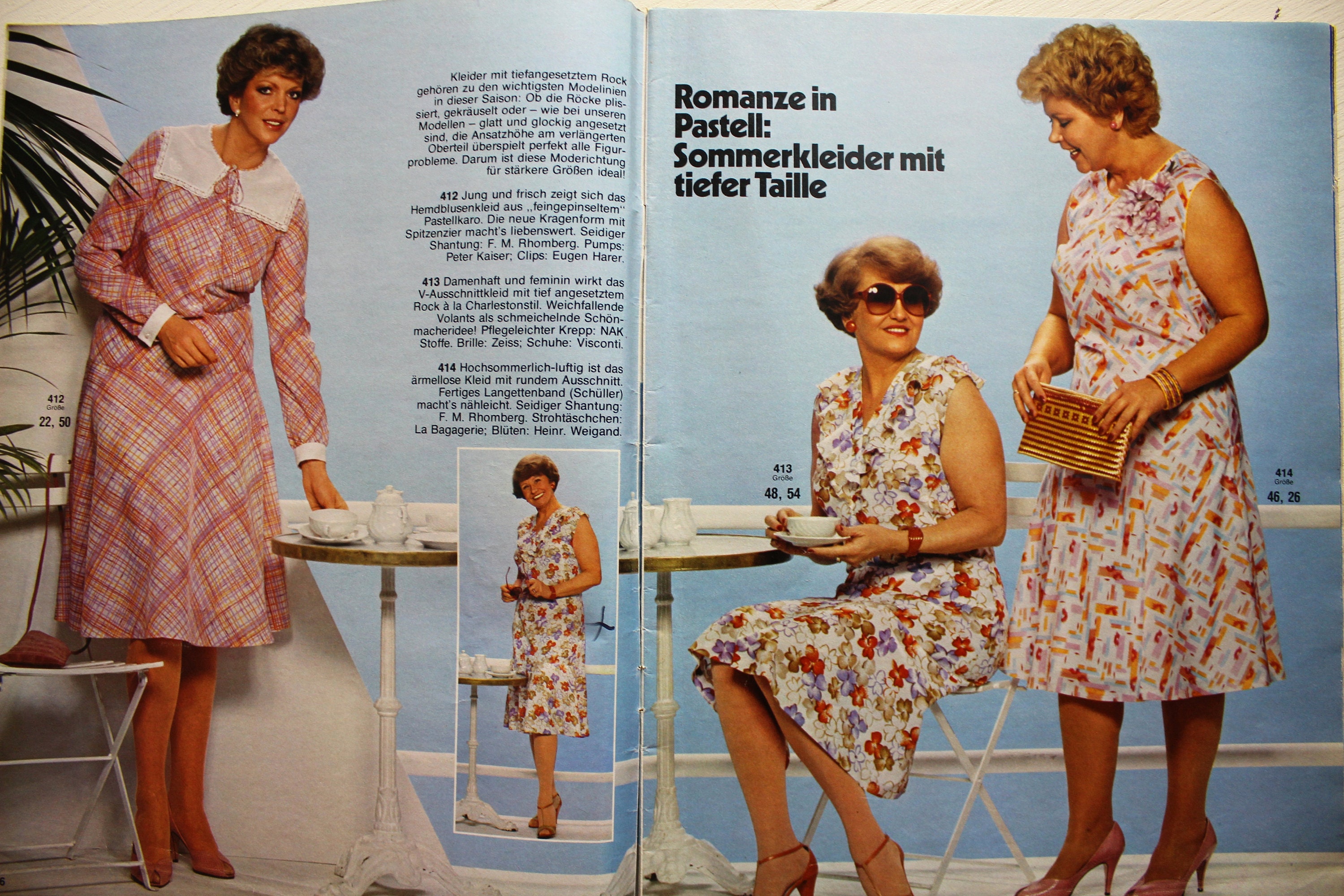 Burda Fashion for Full-figured Summer 1981 With Instructions - Etsy