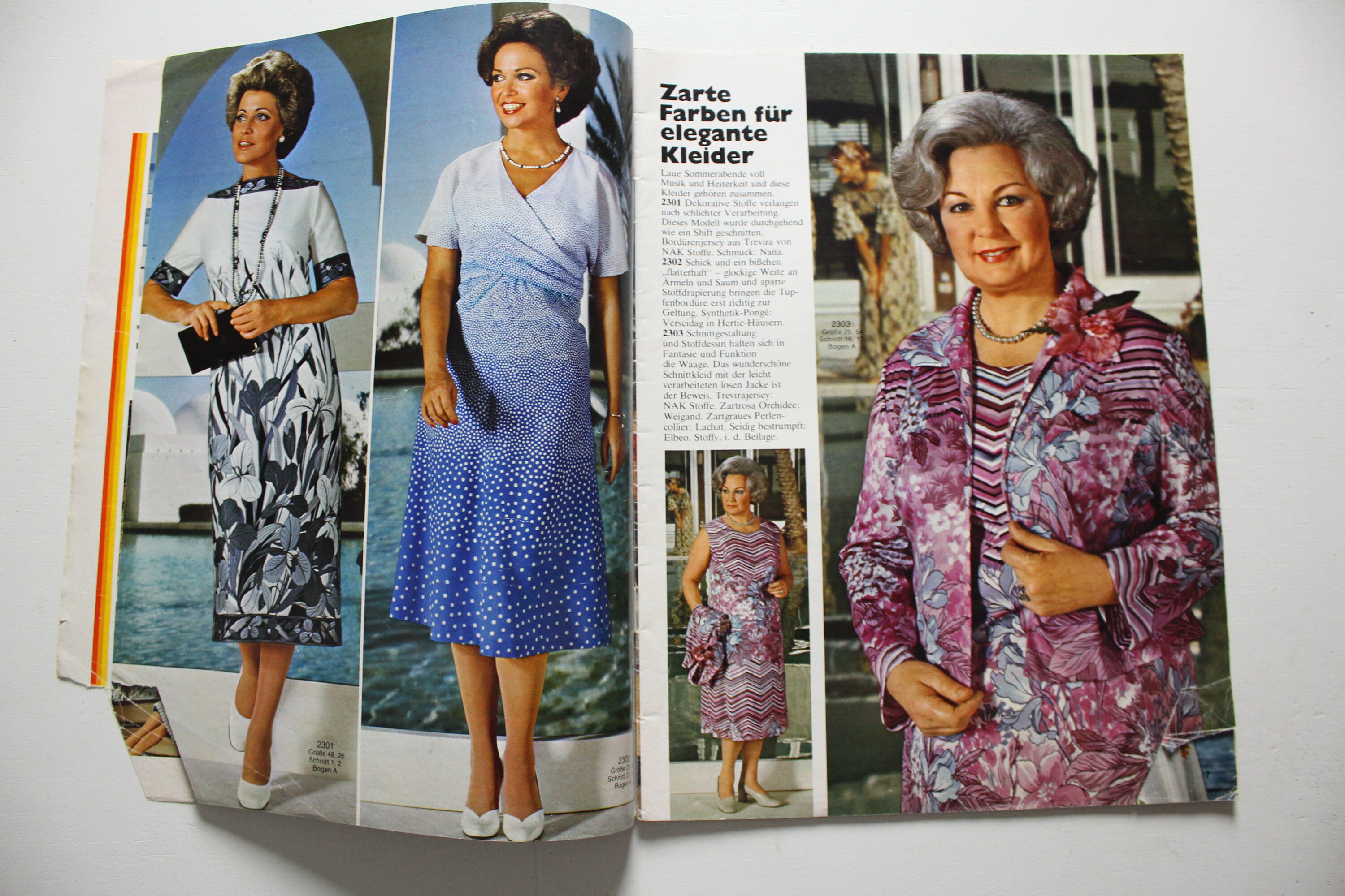 Burda Fashion Fashion in Sizes 44-54 Special Issue 378 1977 - Etsy