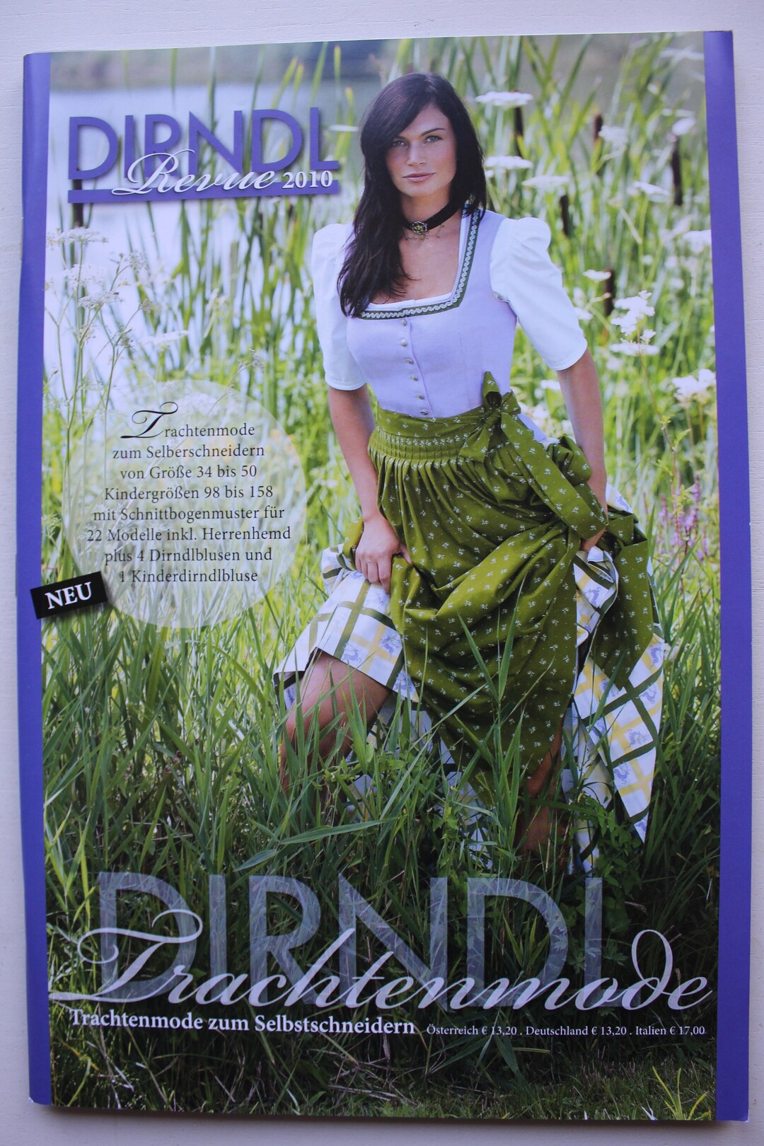 Dirndl Revue Pattern Sheet Fashion Magazine Fashion - Etsy