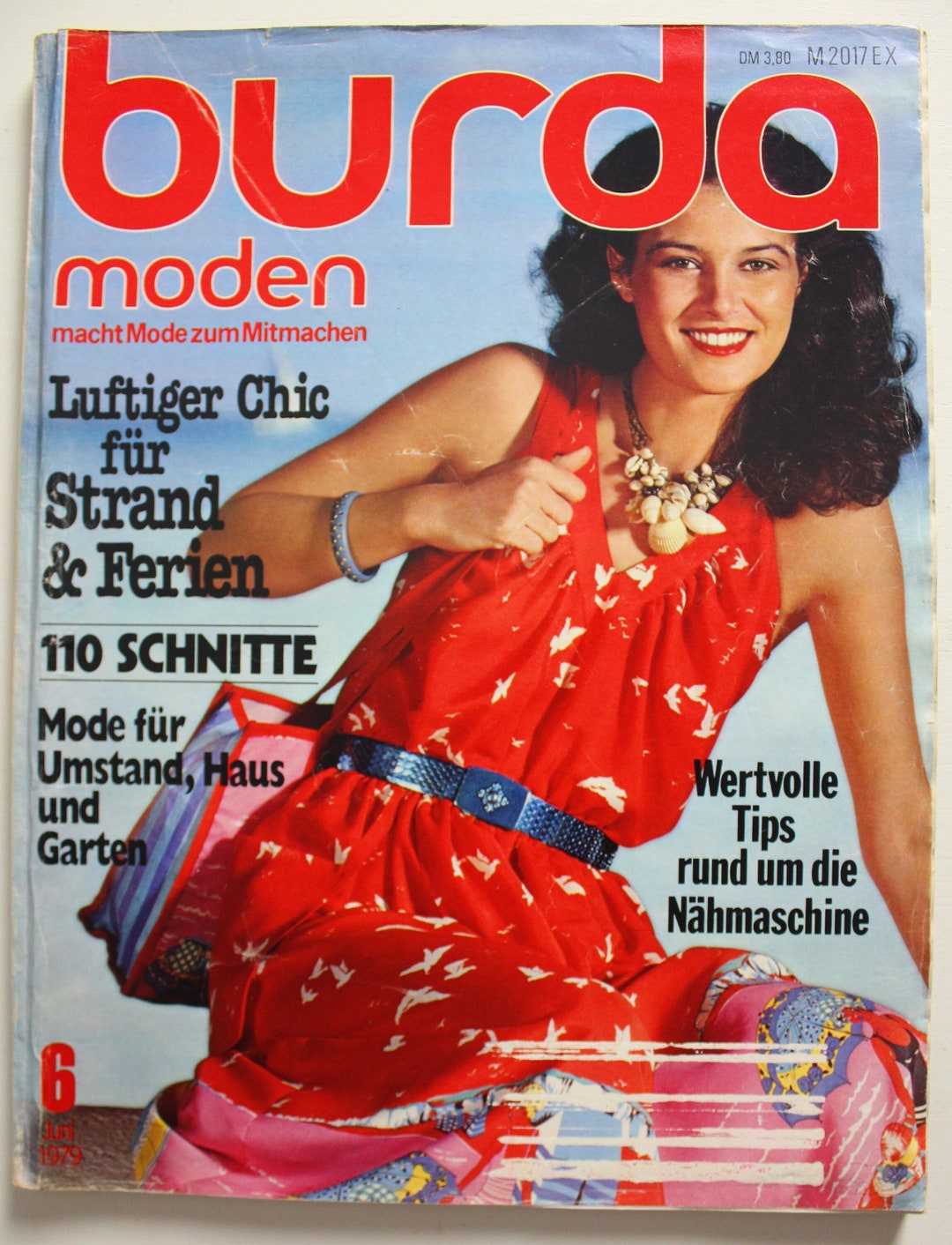 Burda Moden 6/ 1979 Instructions, Cutting Sheets, Fashion Magazine, Fashion Booklet, Sewing ...