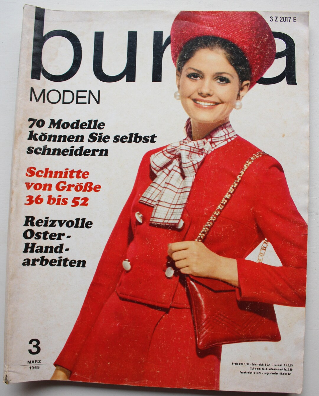 Burda Moden 3/ 1969 Instructions, Cutting Sheets, Fashion Magazine, Fashion Booklet, Sewing ...