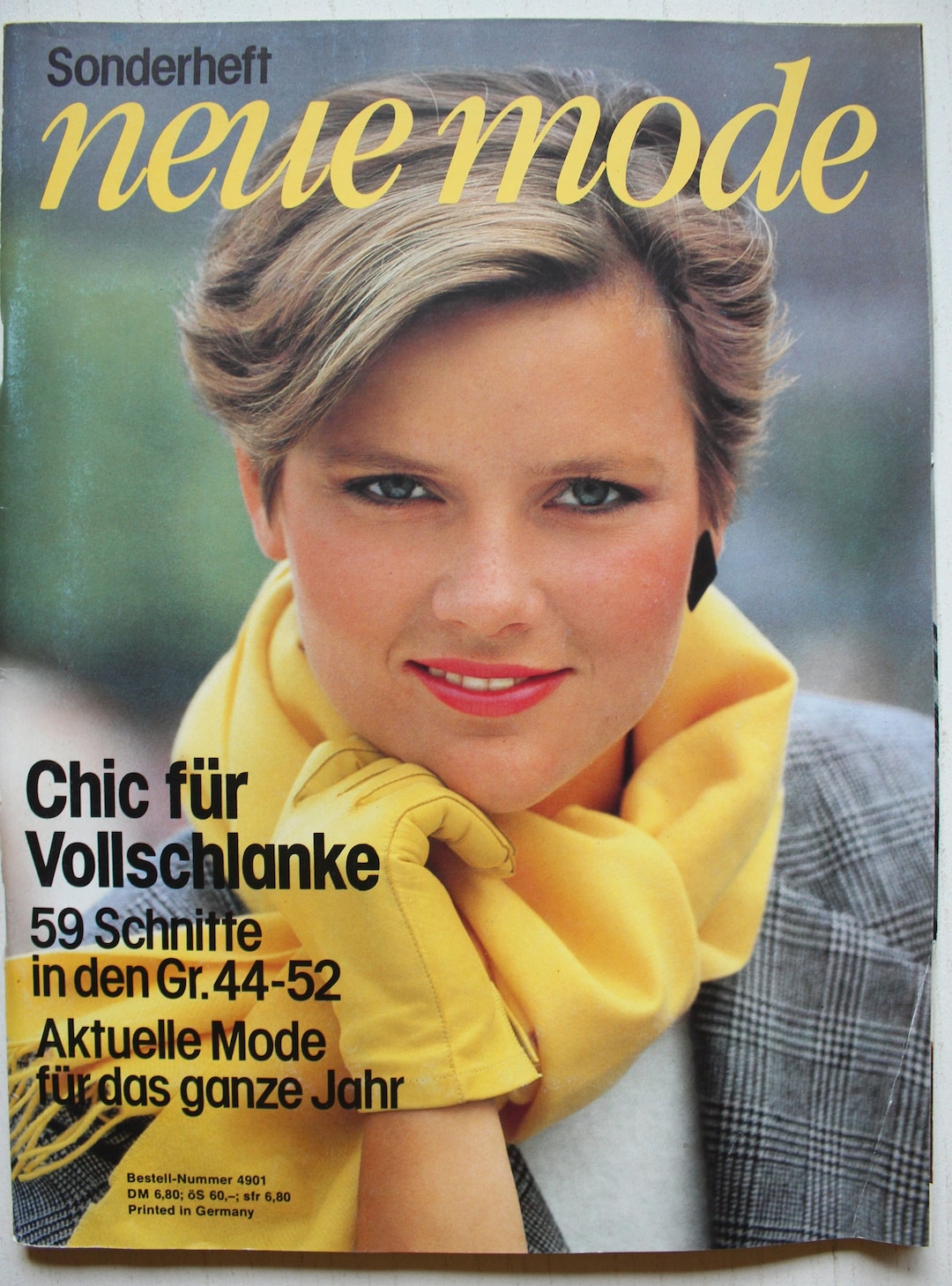 Neue Mode Sonderheft - Chic für Vollschlanke -1984 Anleitungen ...