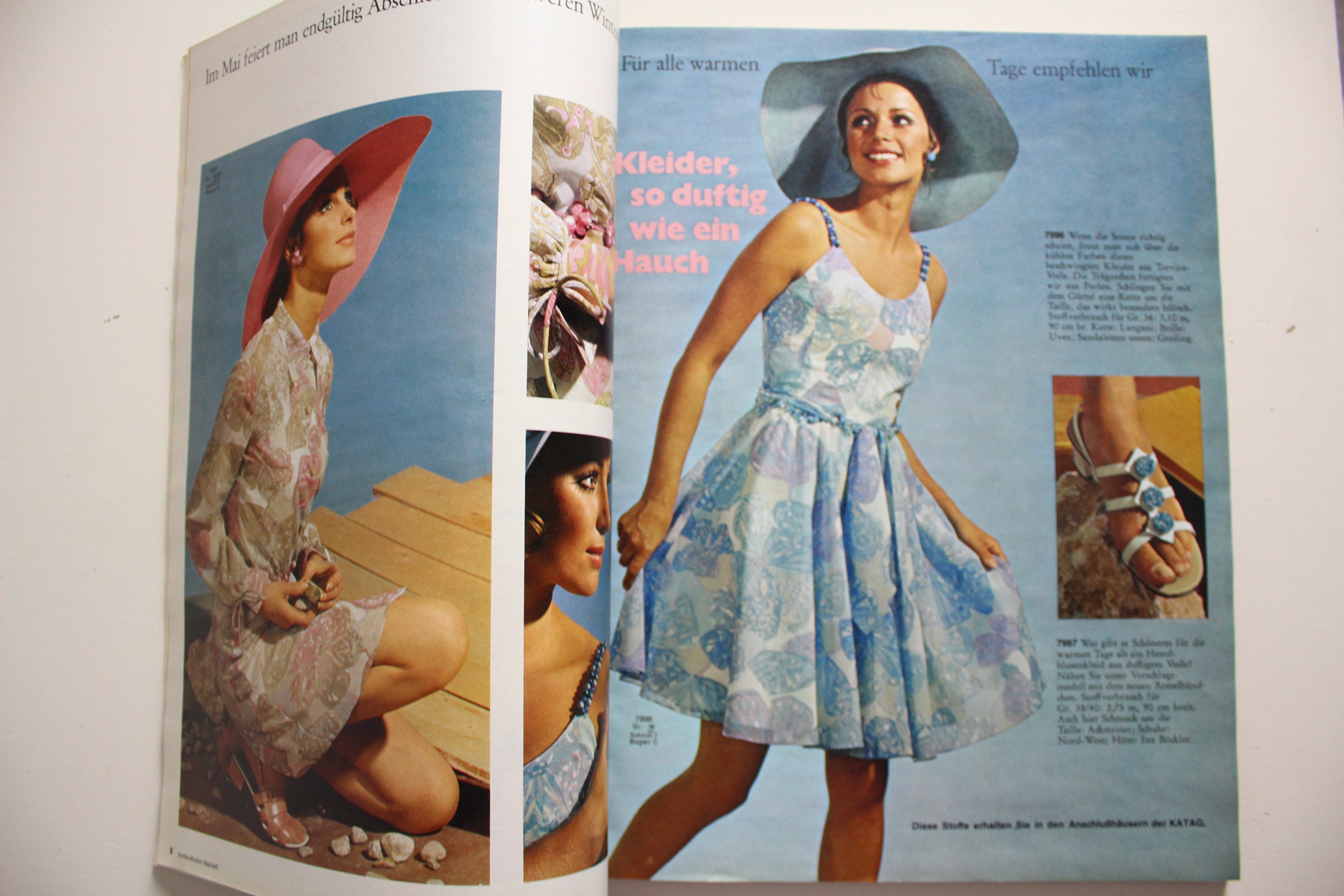 Burda Moden 5/ 1969 Instructions Cutting Sheets Fashion - Etsy