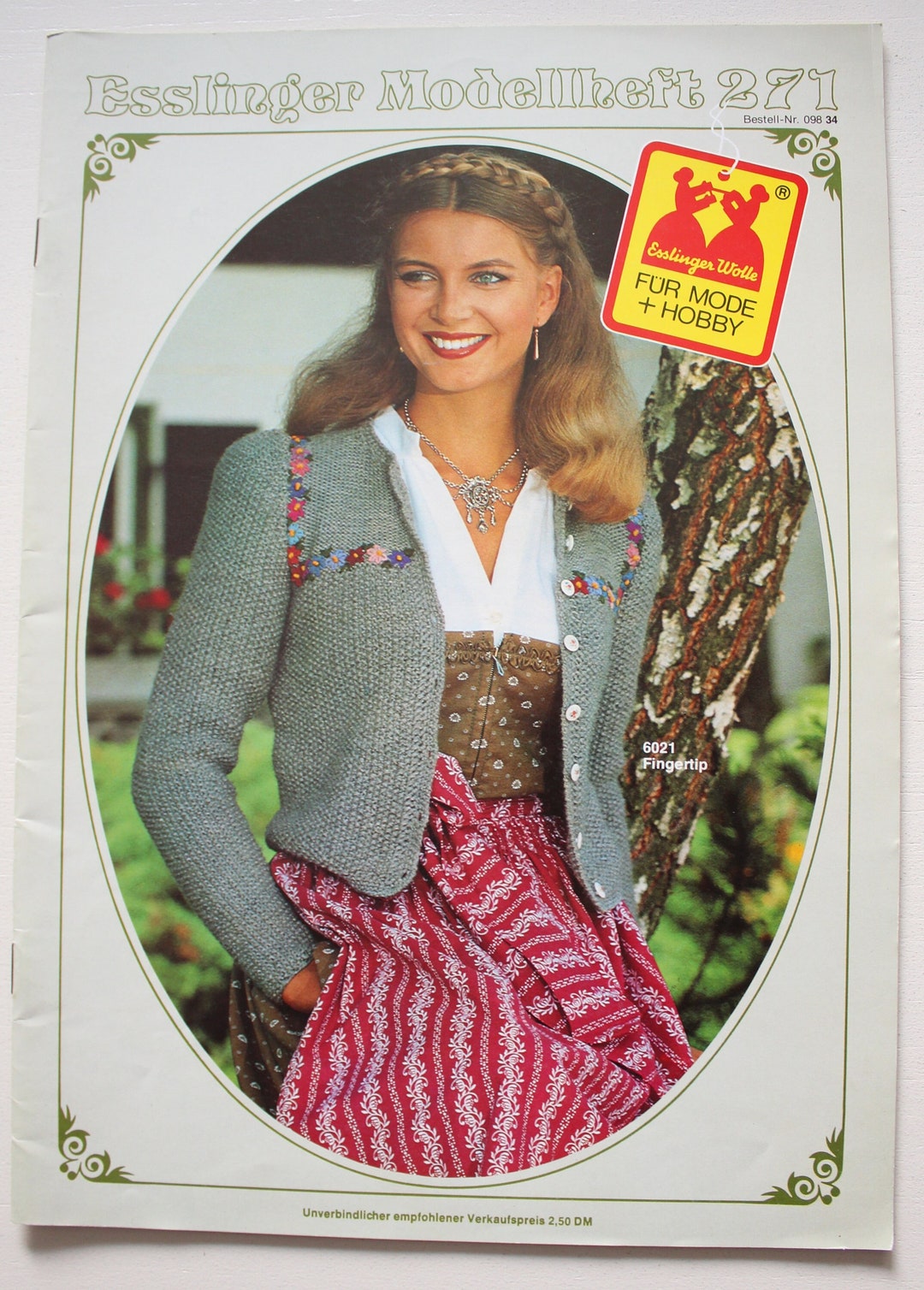 Esslinger Model Booklet 271 Knitting Booklet Knitting Instructions ...