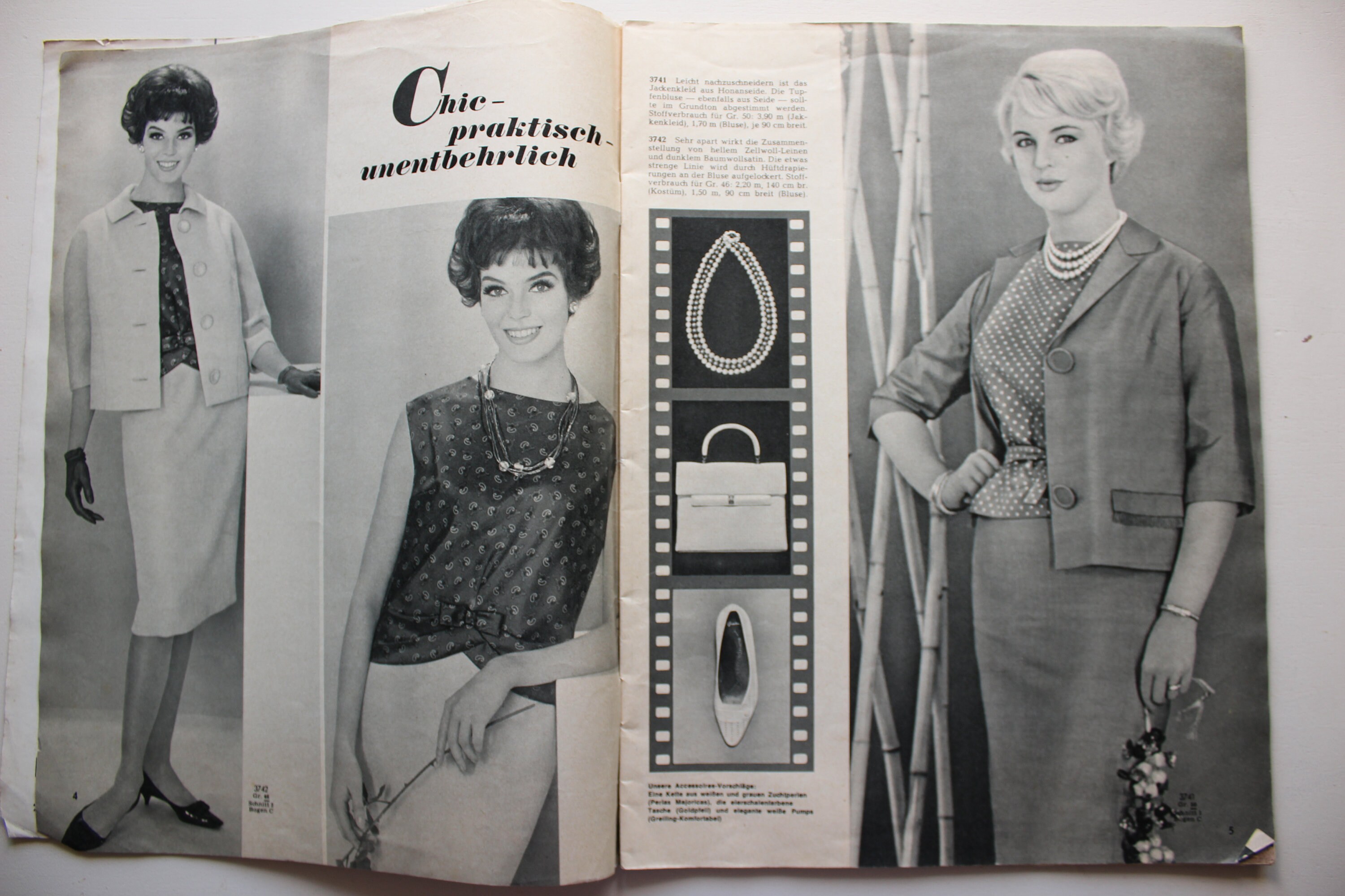 Burda Fashion for Full-figured 1963 With Instructions, Cut Sheet, Fashion Magazine, Fashion ...