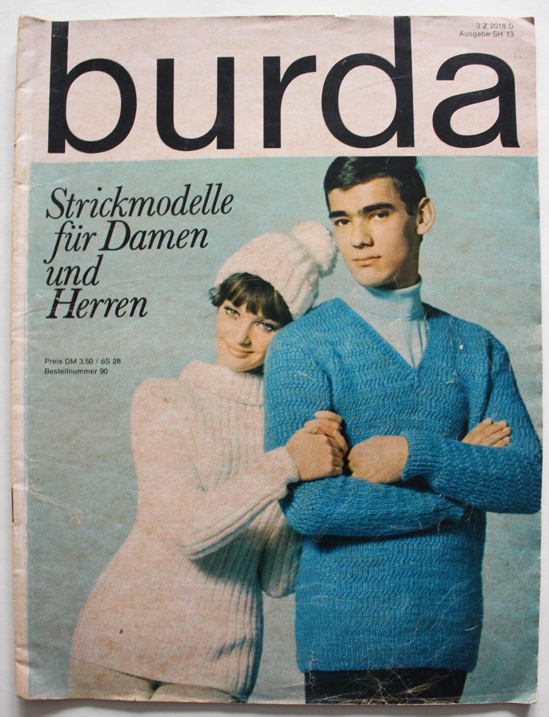 Vintage Burda Magazine Knitting Patterns for Women and Men ...