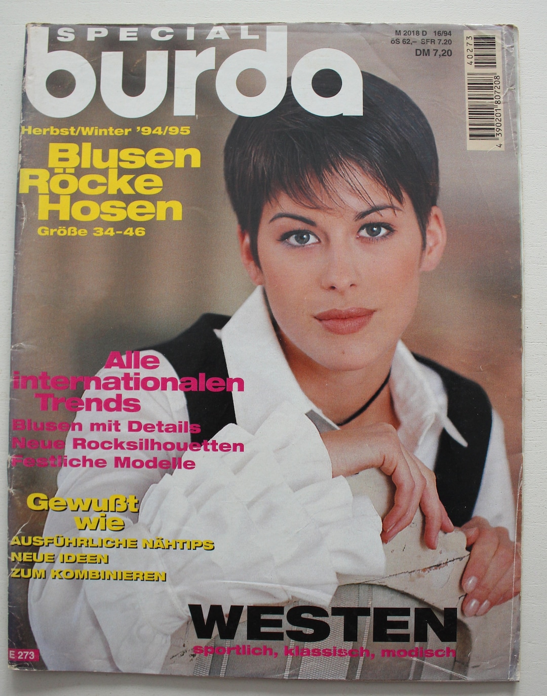 Burda Blouses Skirts Pants 1994 Instructions Pattern Sheet, Patterns ...