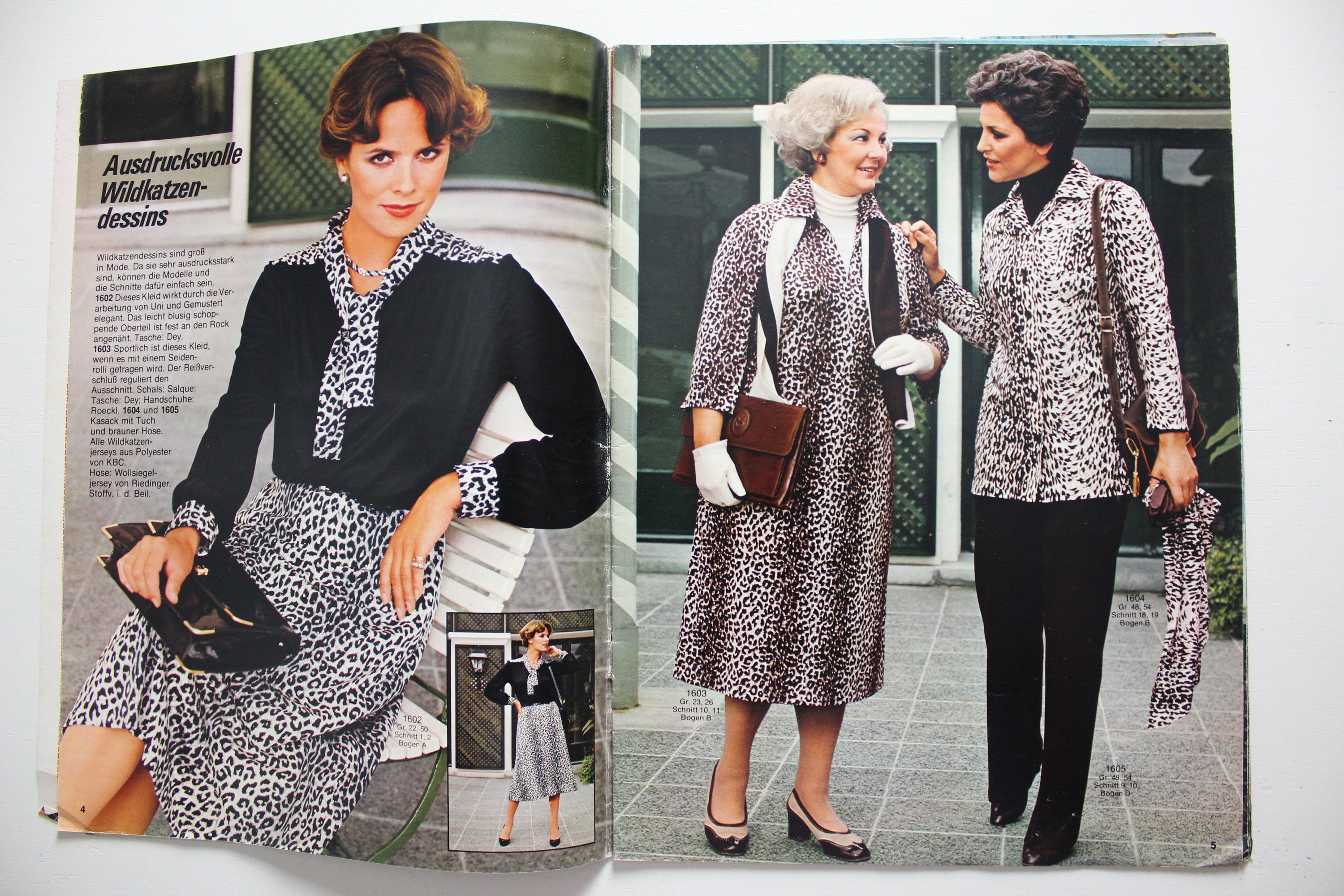 Burda Mode for Full-figured People 1977 Instructions Cutting - Etsy