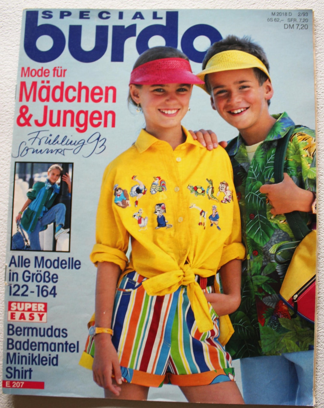 Burda Special Fashion for Girls and Boys Spring/summer 1993 ...