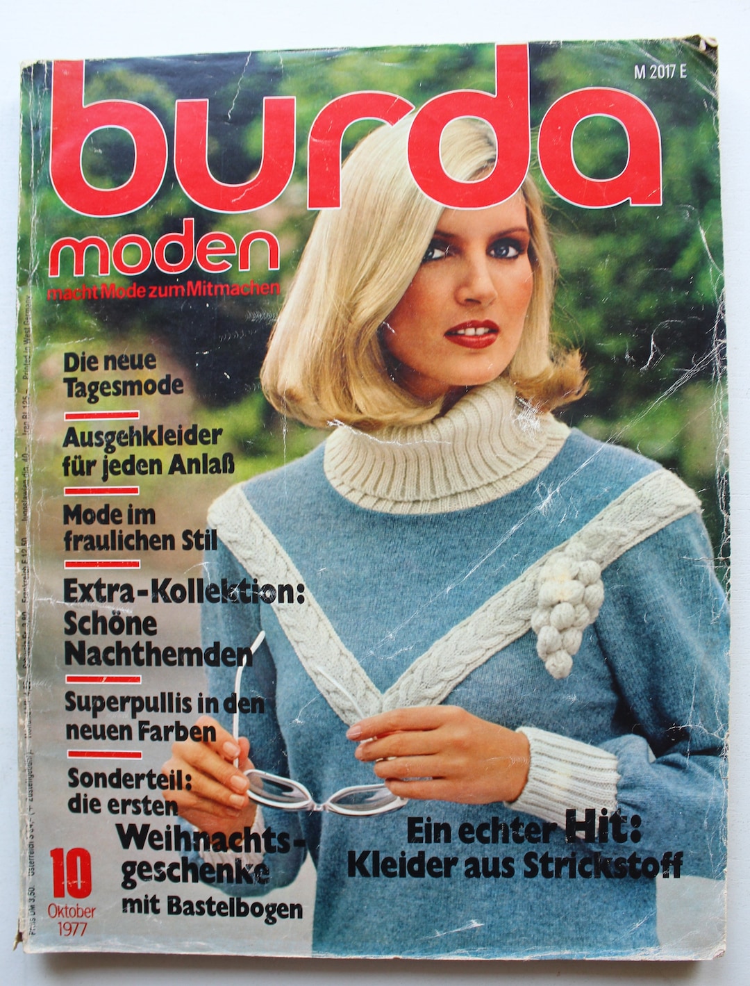 Burda Moden 10/ 1977 Instructions Cutting Sheets Fashion - Etsy