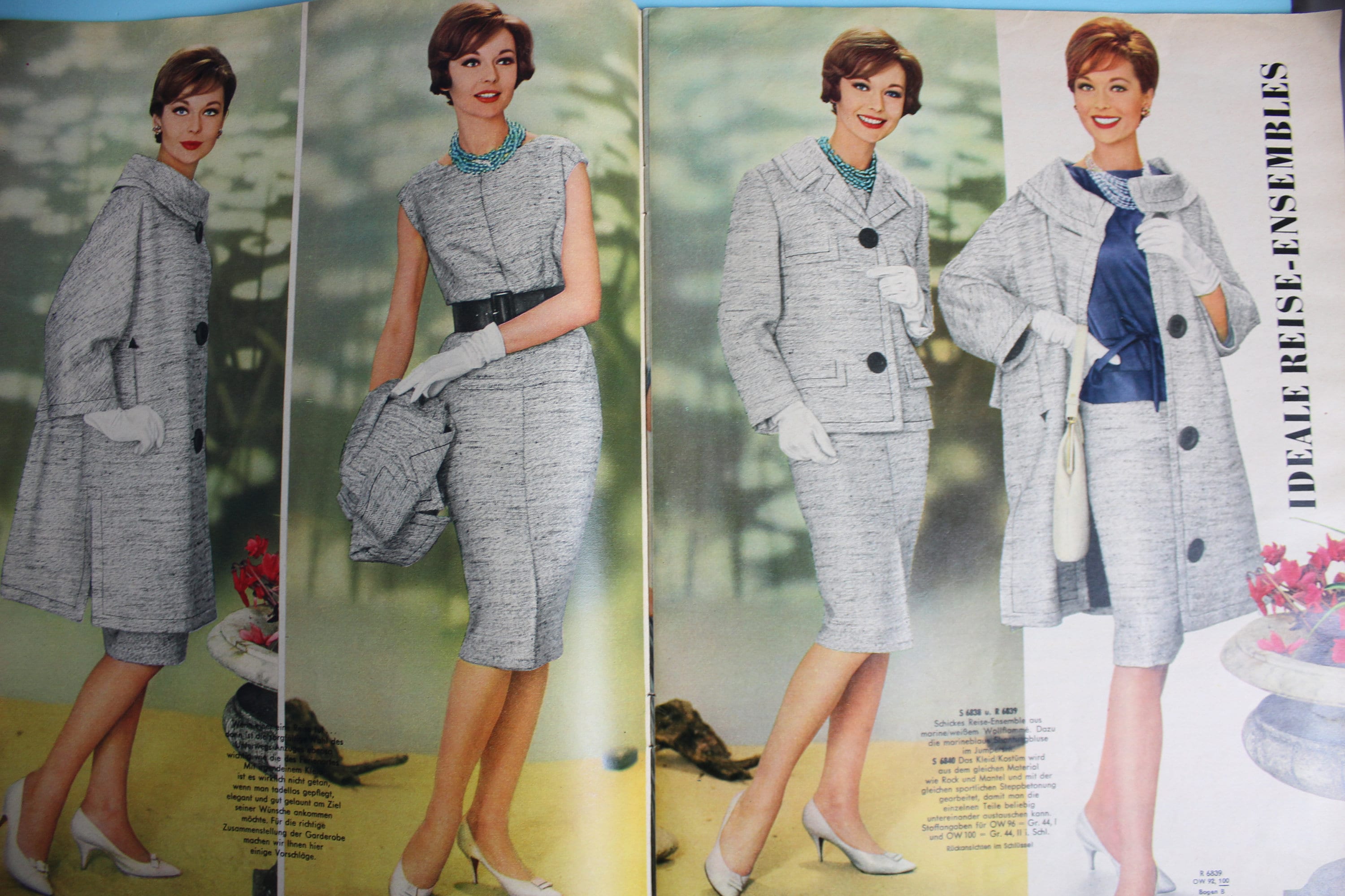 New Section 5/ 1961 With Instructions, Patterns, Fashion Magazine ...