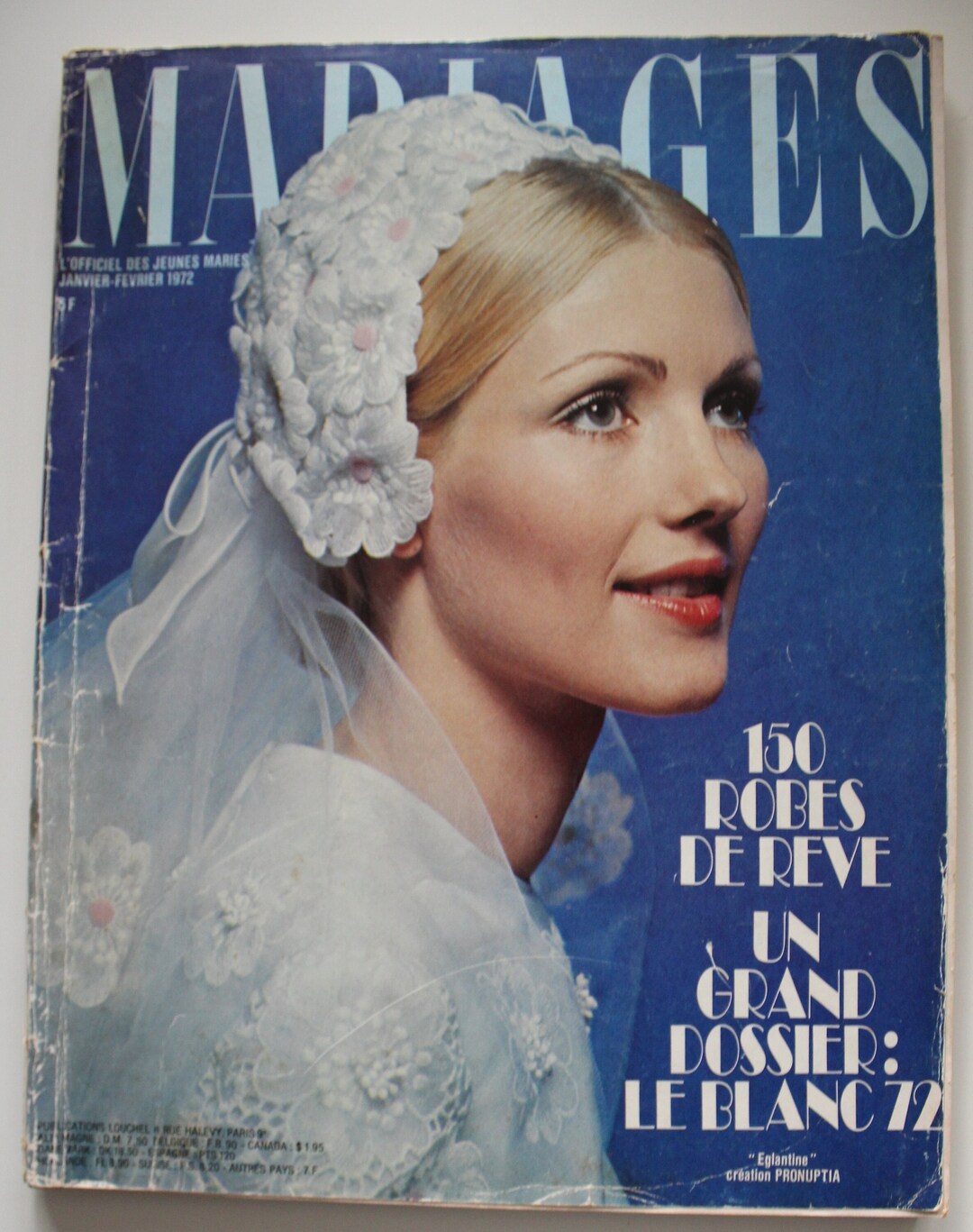 MARIAGES 1972 Fashion Magazine Fashion Magazine Fashion Magazine - Etsy