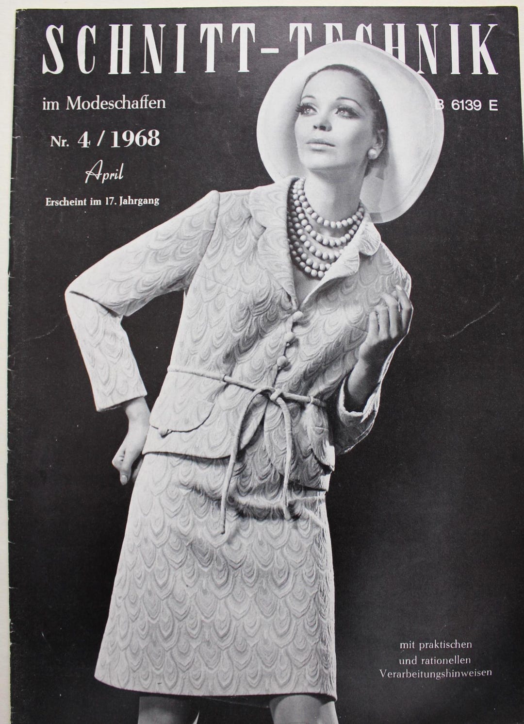 Vintage Magazine "pattern Cutting Techniques in Fashion Design" 4/1968 ...