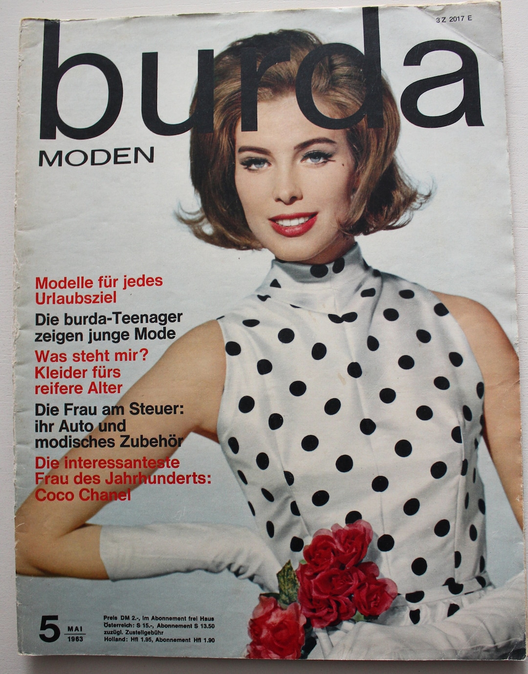 Burda Moden 5/ 1963 Instructions, Pattern Sheets, Fashion Magazine, Fashion Booklet, Sewing ...