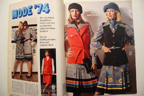 1974 Fashion Trends
