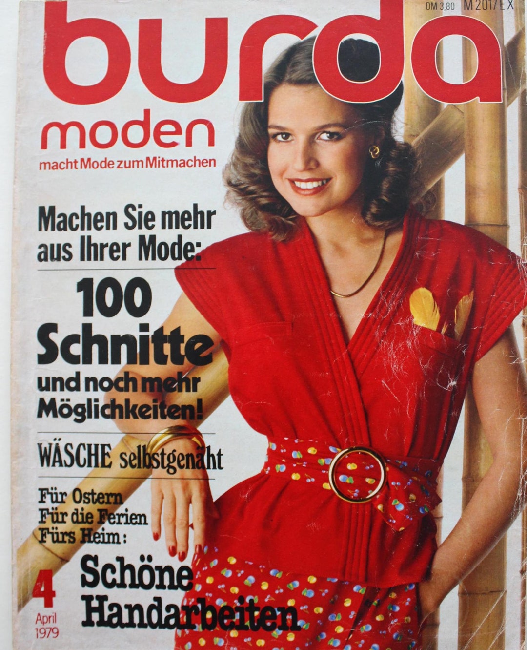 Burda Moden 4/ 1979 Instructions, Pattern Sheets, Fashion Magazine Patterns Fashion Magazine ...