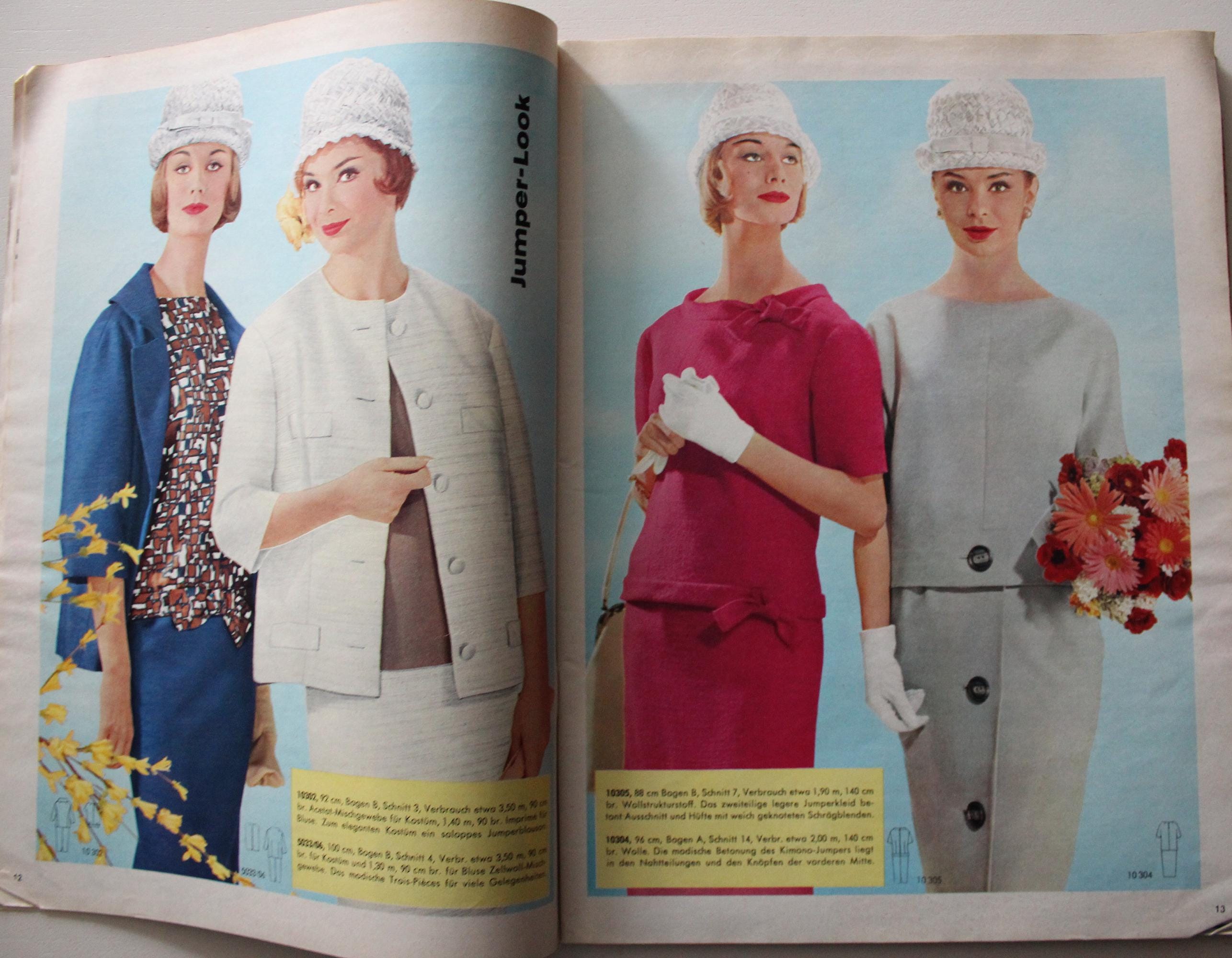 Old Magazine Beyer Mode 3 /1961 Workbook Pattern Sheets Workbook ...