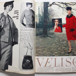 Burda Beyer Moden 9/ 1964 With Instructions, Pattern Sheets, Fashion Magazine, Sewing Magazine ...