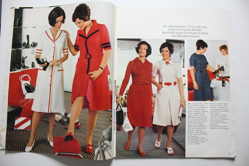 Burda Mode für Vollschlanke , Sonderheft 239 1972 mit Anleitungen ...