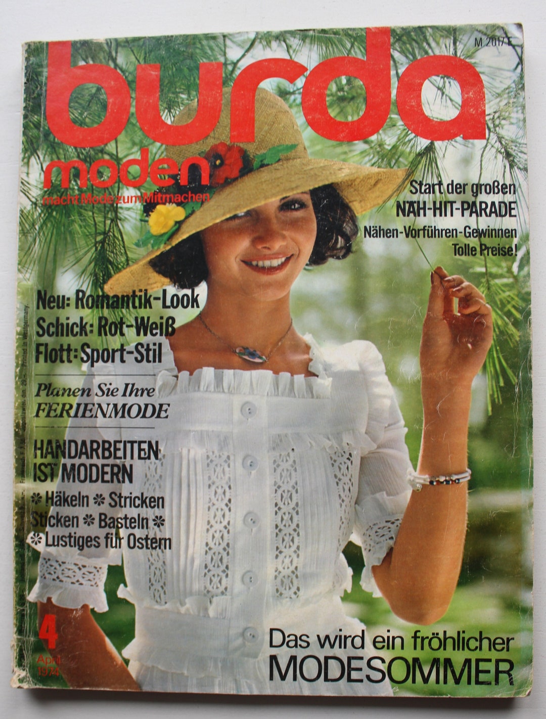 Burda Moden 4/ 1974 Instructions Cutting Sheet Fashion - Etsy