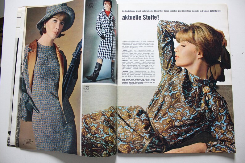 Burda Beyer Moden 9/ 1964 With Instructions Cutting Sheets - Etsy