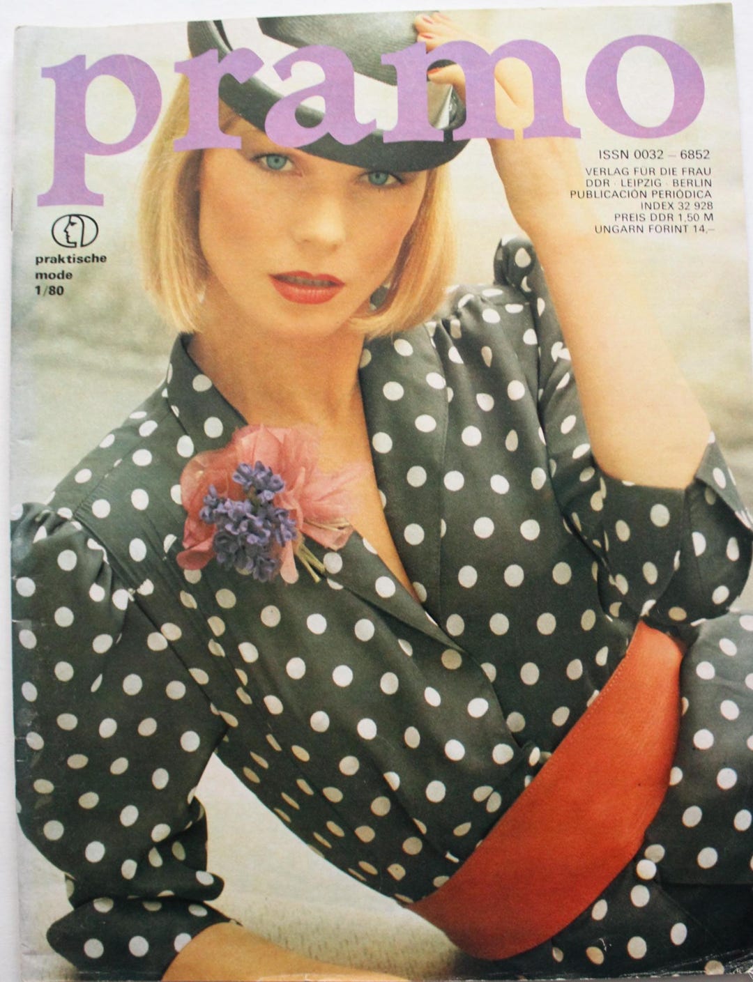 Vintage Magazine Pramo 1/1980 Pattern Sheet Fashion Magazine Fashion ...