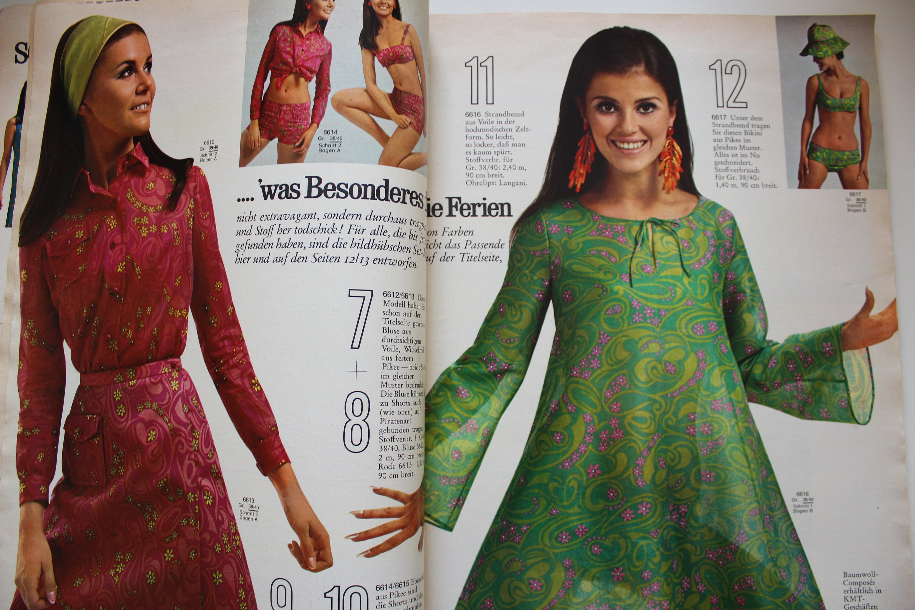 Burda Moden 7/ 1967 With Instructions Cutting Sheets Fashion - Etsy