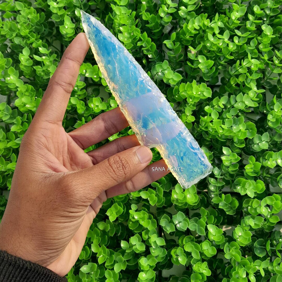 6 Opalite Crystal Knife Quartz Knife Home Decoration Athame Sword ...