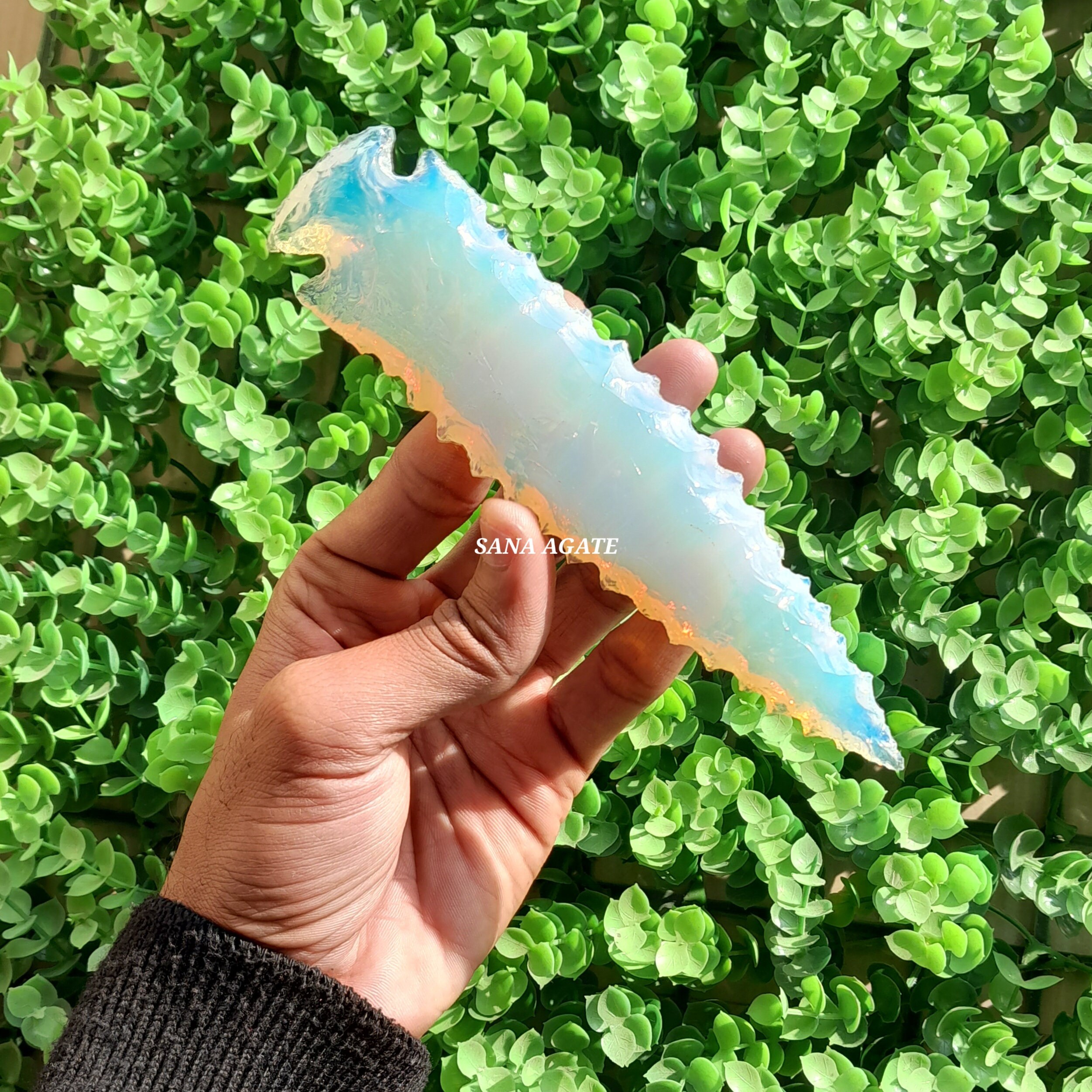 Unique.. Opal Spearhead Arrowhead Handmade Arrowhead Hand Knapped ...