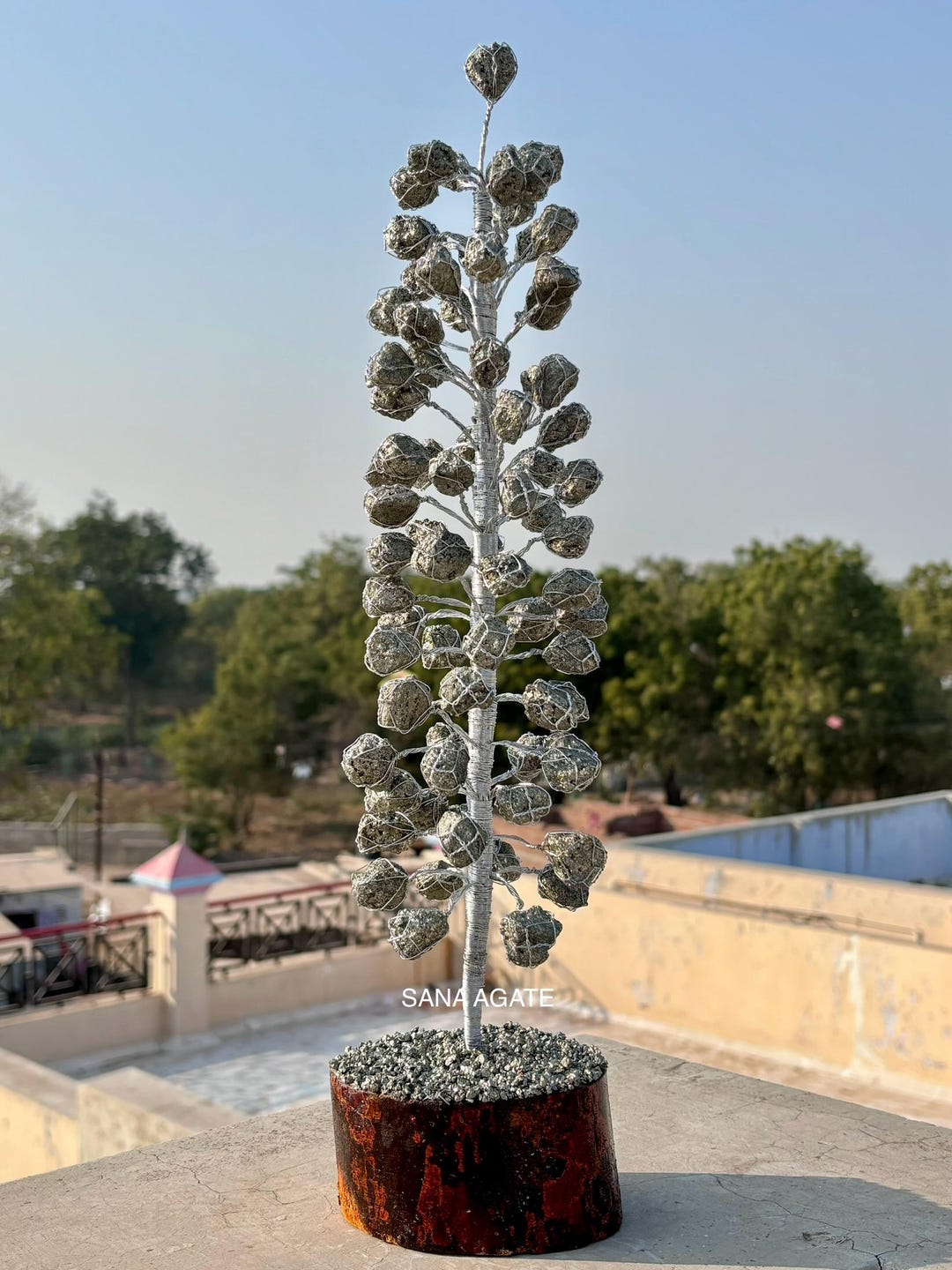 Rare Peru Pyrite Raw Chunk Tree - Money Attractions - Bonsai Good Luck ...