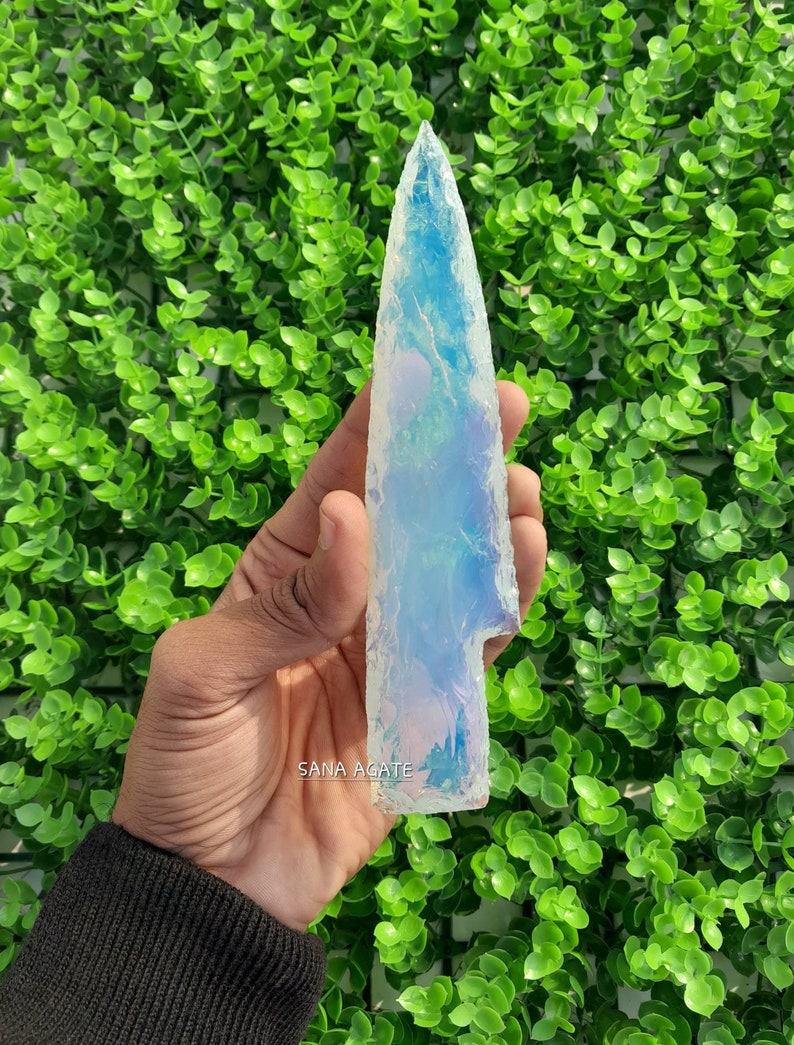 5 Opalite Crystal Knife Quartz Knife Home Decoration Athame Sword ...