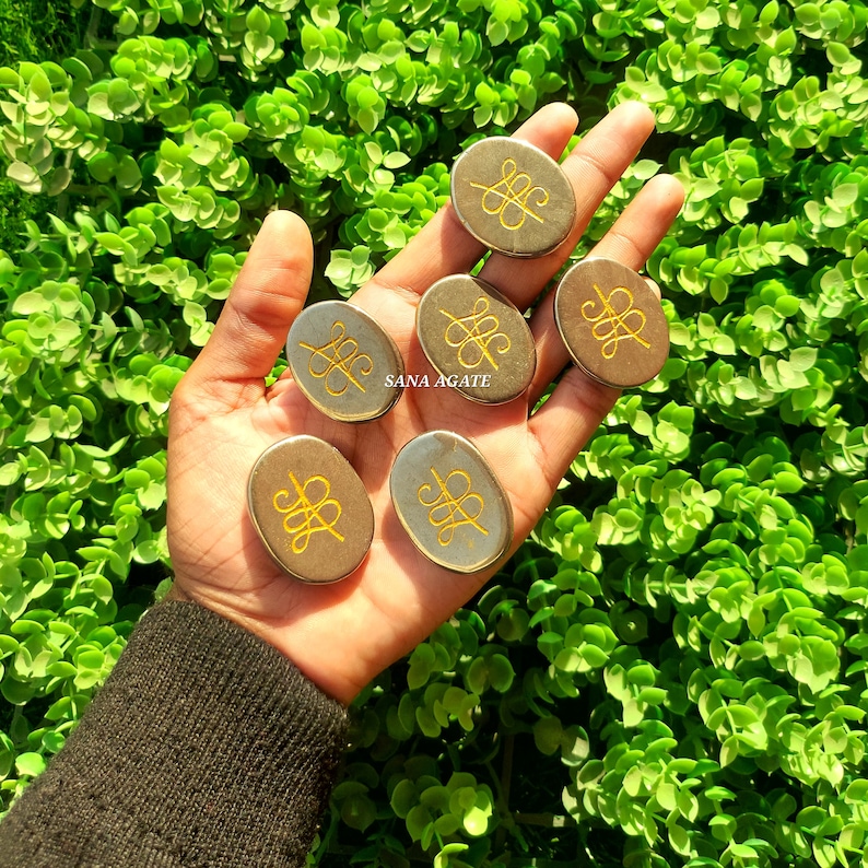 Bulk 2-25pcs Pyrite Money Zibu Coin Wealth Money Abundance Luck ...