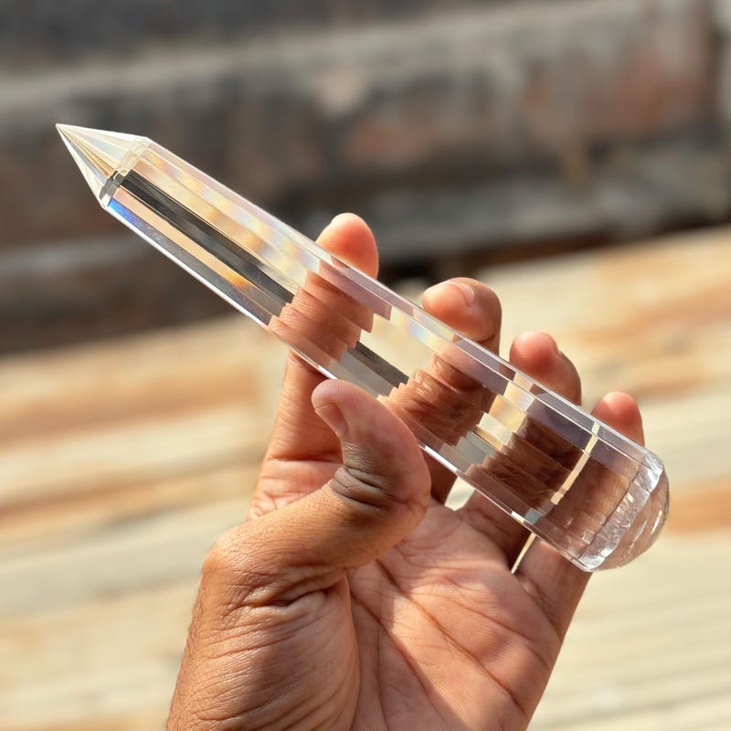 Quartz Crystal Wand - Etsy