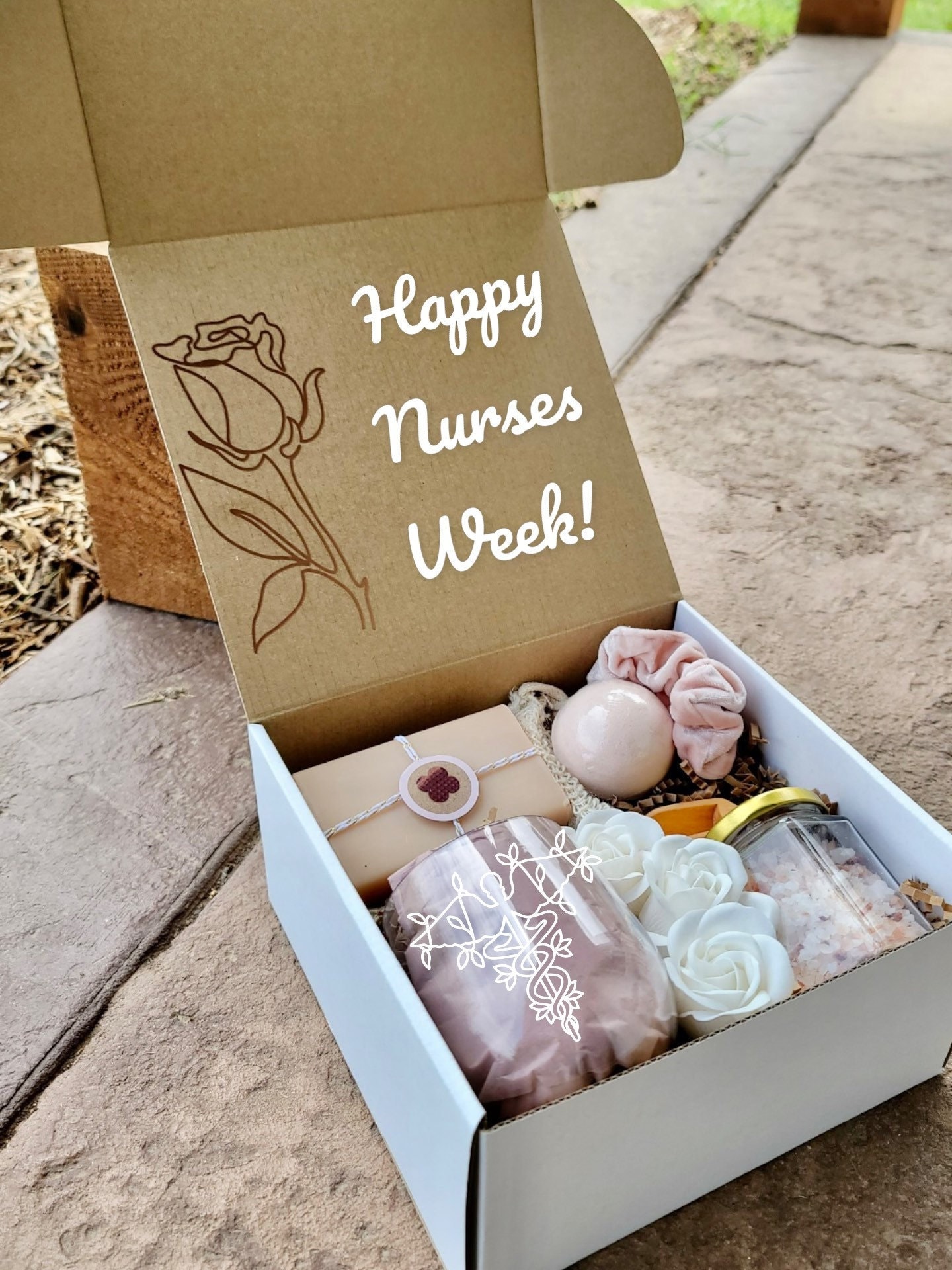 Nurses Week Gift, Nurse Self Care Gift, Nurses Day Gift, Nurse Spa Box ...