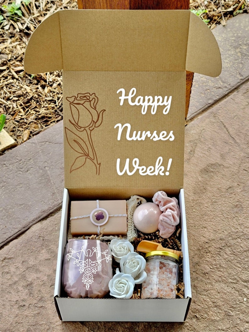 Nurses Week Gift, Nurse Self Care Gift, Nurses Day Gift, Nurse Spa Box ...