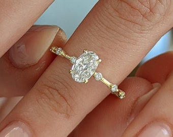 Space Engagement Ring - Etsy