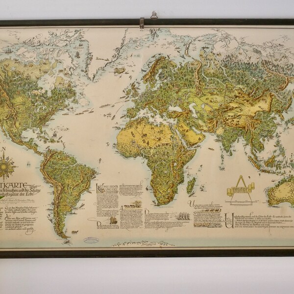 School Map - Etsy