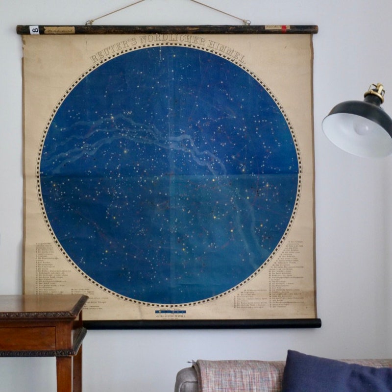 Antique Star Chart - Etsy