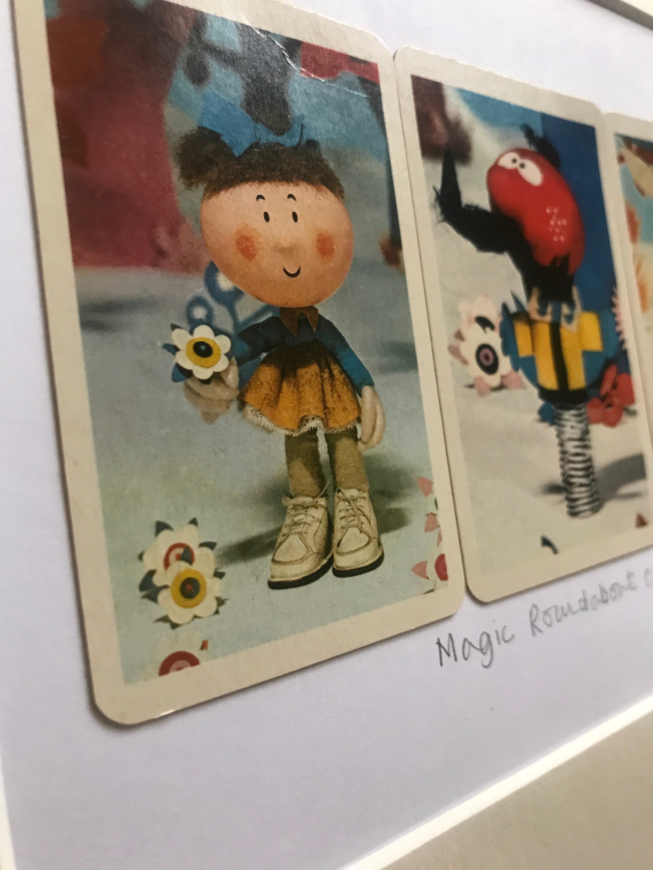 The Magic Roundabout C.1970, Mounted Artwork, Handmade Using 3 Original ...