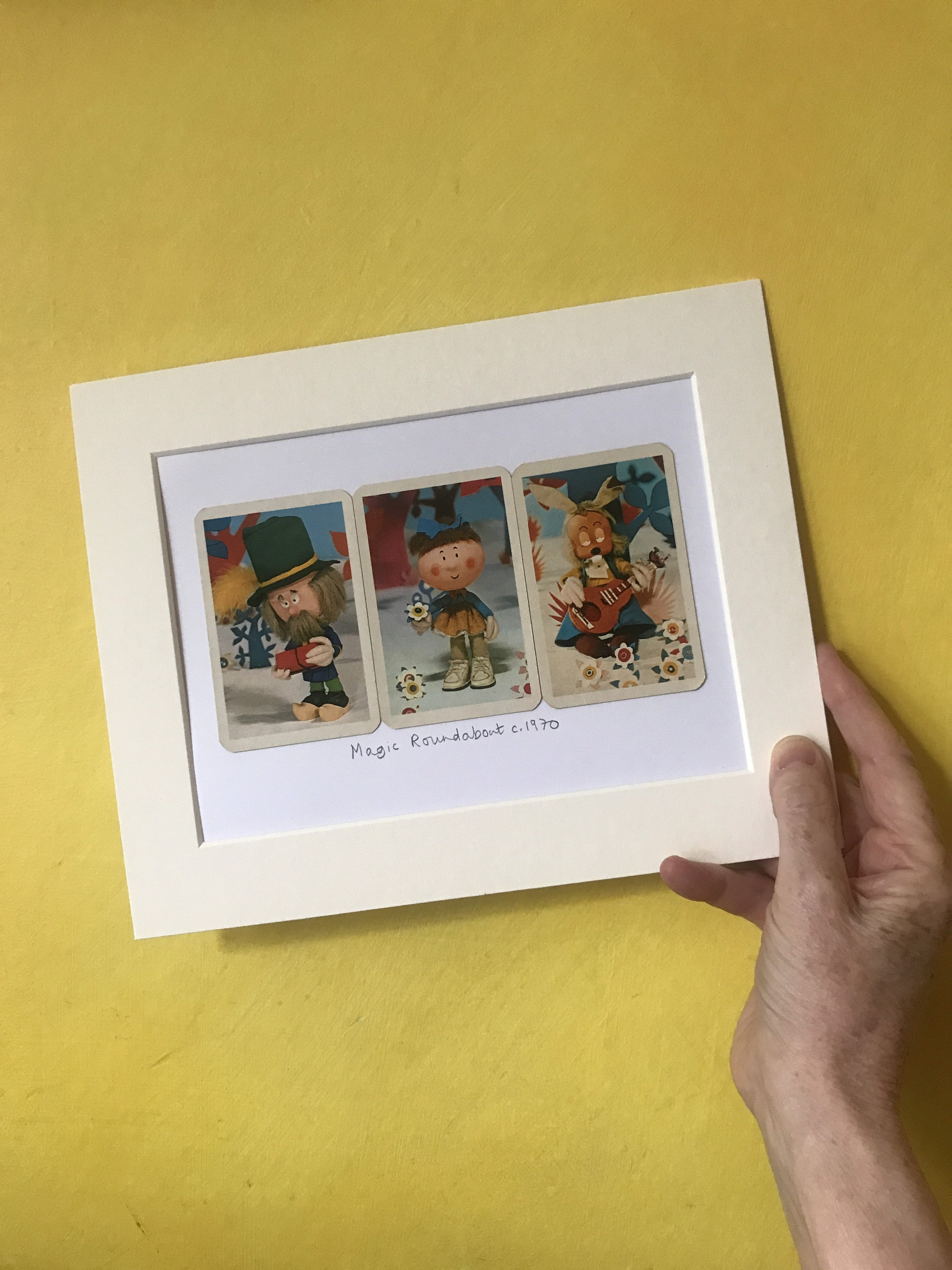 The Magic Roundabout C.1970, Mounted Artwork, Handmade Using 3 Original ...