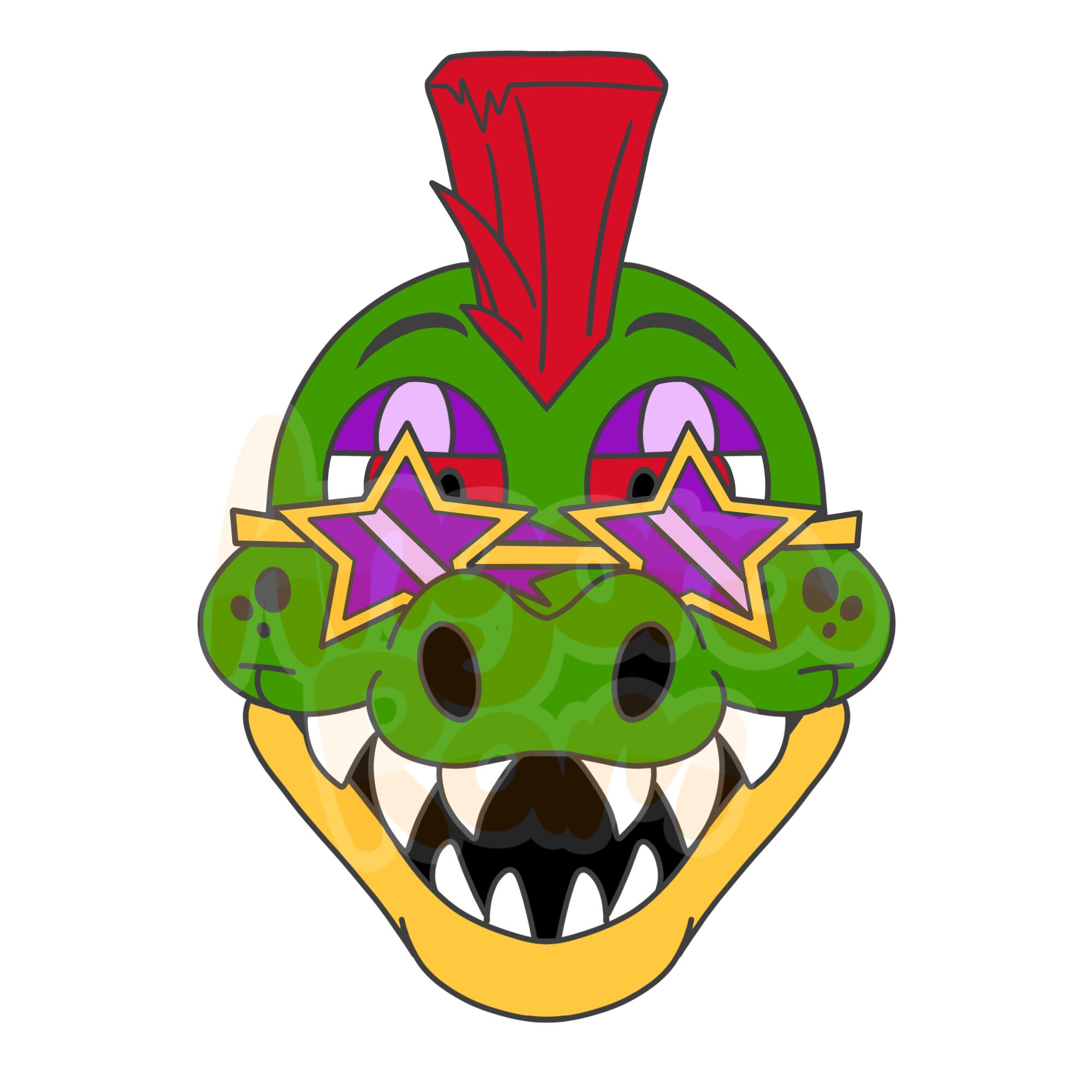 Freddy and Monty Inspired Enamel Pins - Etsy